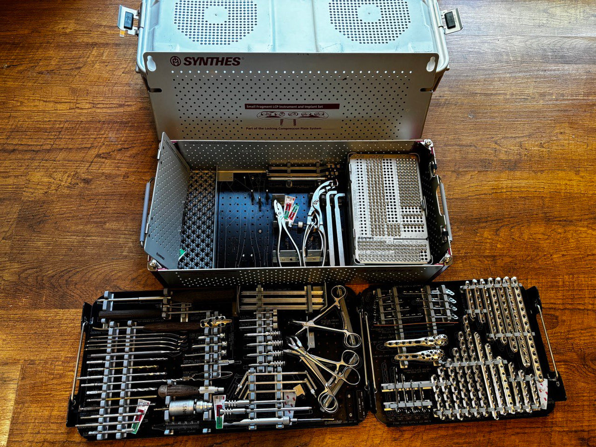 Synthes Locking Small Fragment LCP Instrument and Implant Set – MedUSA ...