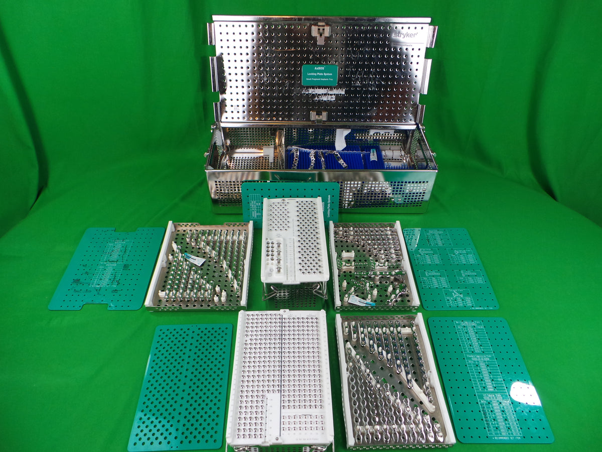 Stryker Osteosynthesis AxSOS Locking Plate System Small Fragment Impla ...
