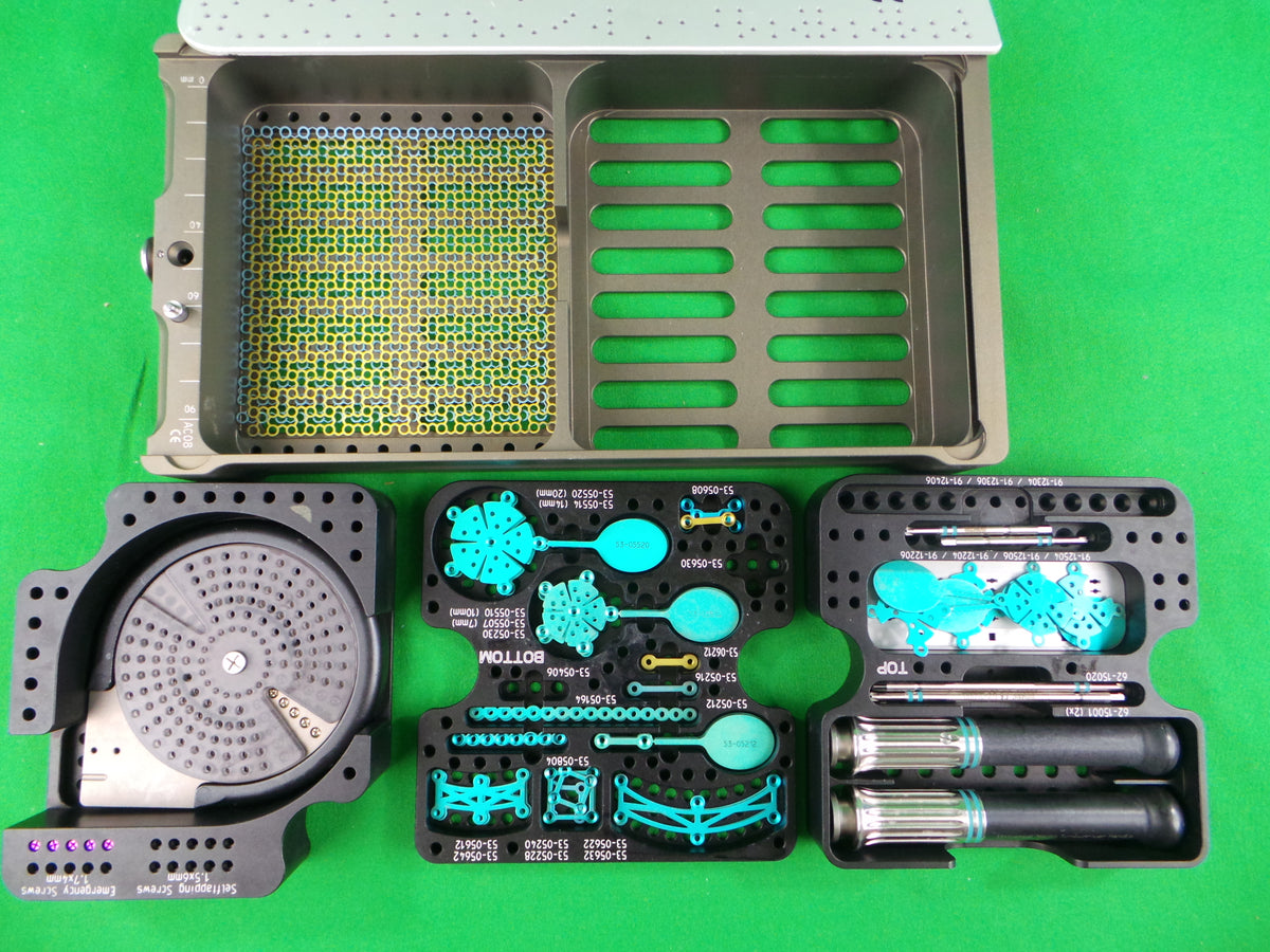 Stryker 29-15023 Universal Neuro 2 System Plates Screws Neuro Clips Me ...