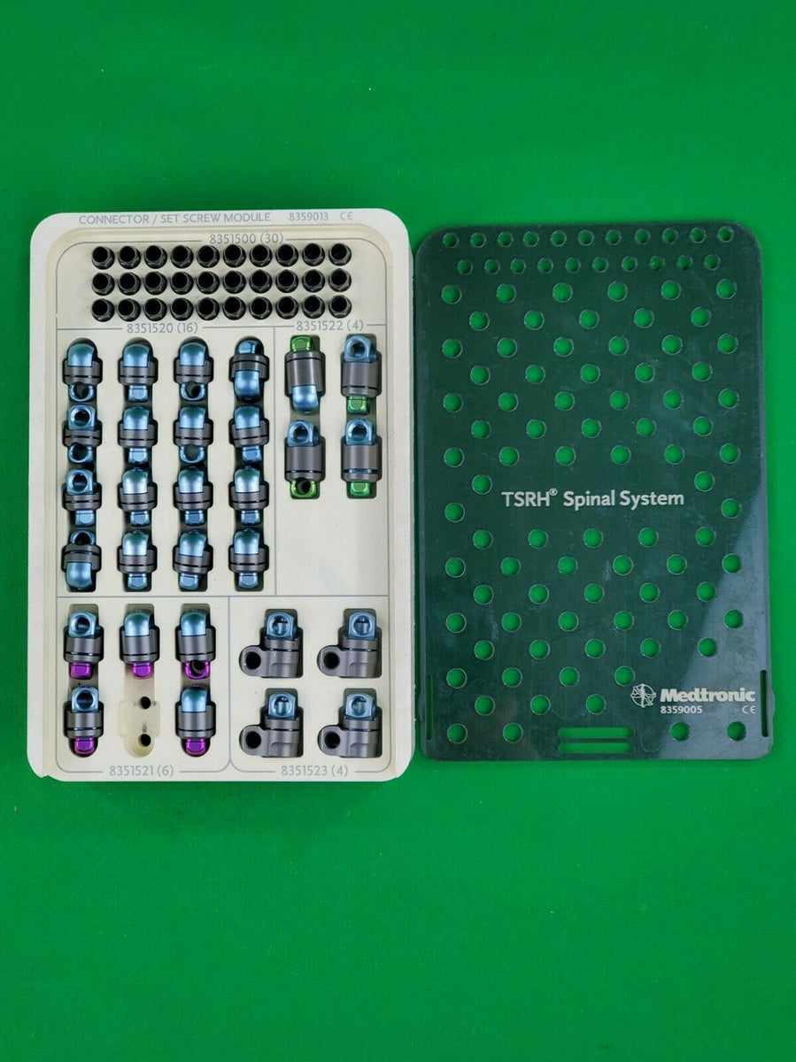Medtronic Sofamor Danek TSRH spinal system Connector and Set screw Mod ...