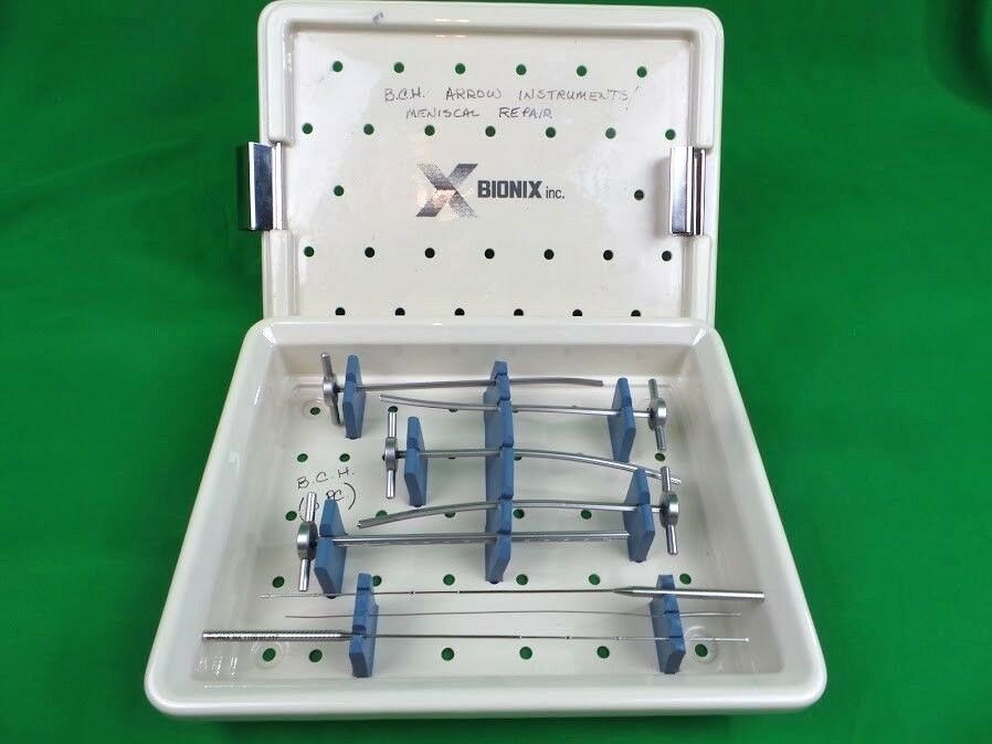 Bionix Surgical Meniscus Arrow Instrument Set,8 pieces with Case ...