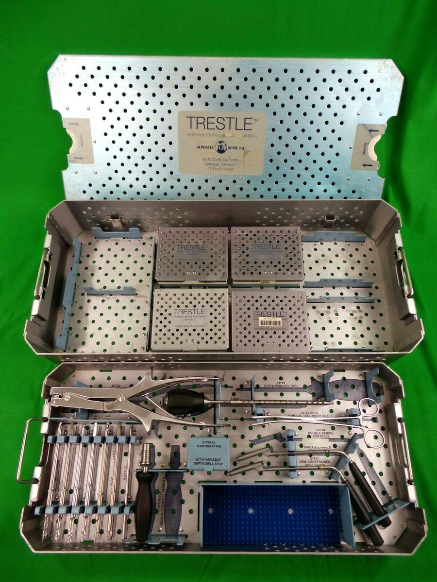 Alphatec Spine Trestle Anterior Cervical Set Plate System – MedUSA Sales