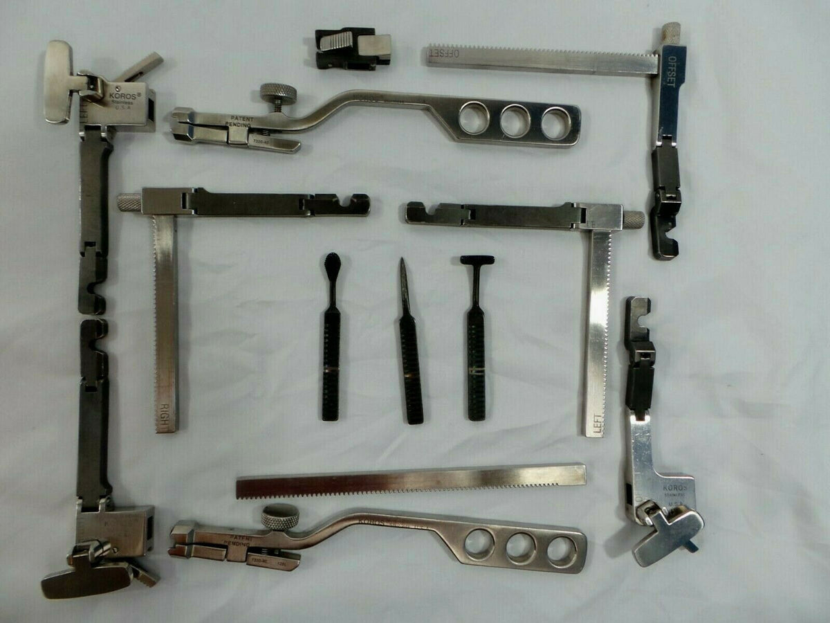 KOROS BLACKBELT CERVICAL LUMBAR RETRACTOR SET SPINE GREAT CONDITION ...