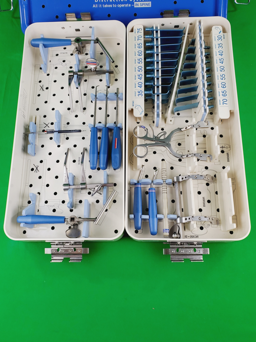 B BRAUN AESCULAP CCR CASPAR CERVICAL RETRACTOR SYSTEM MC950 MC943 MC94 ...