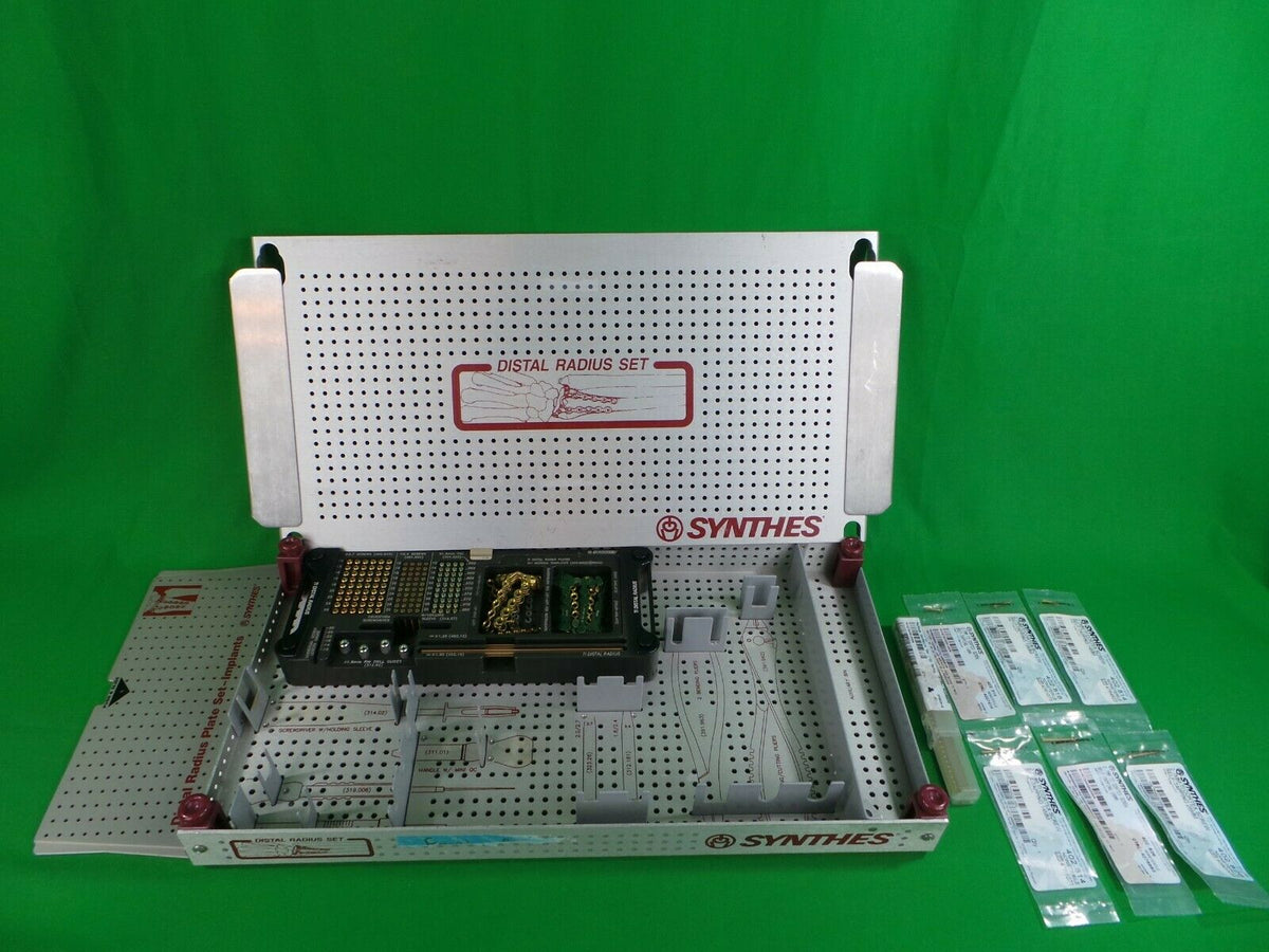 SYNTHES Distal Radius Set Orthopedic Surgery Plate and Implants ...